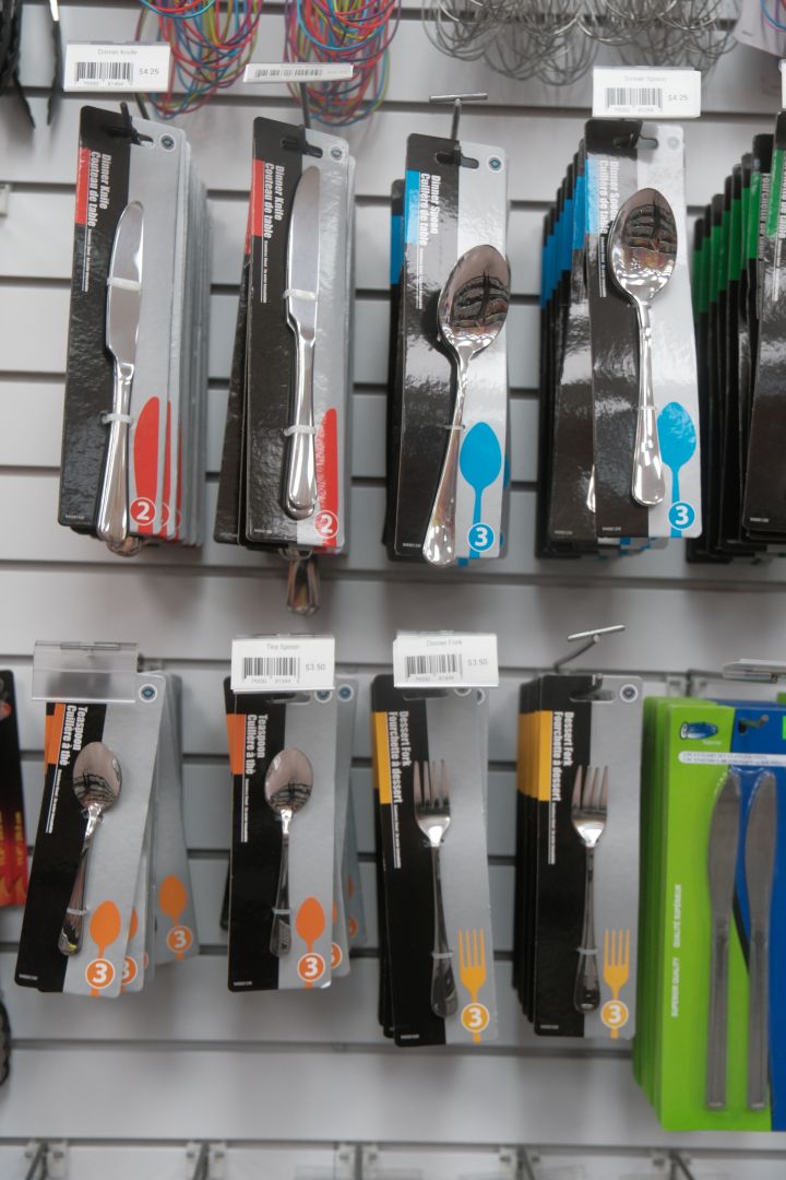 Kitchen Utensils Section - Dollar Xpress