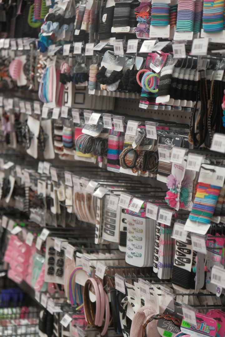 Hair Accessories Section - Dollar Xpress